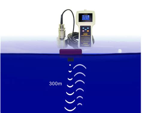 Handheld Portable Ultrasonic Water Depth Gauge Sensor Sino Insts
