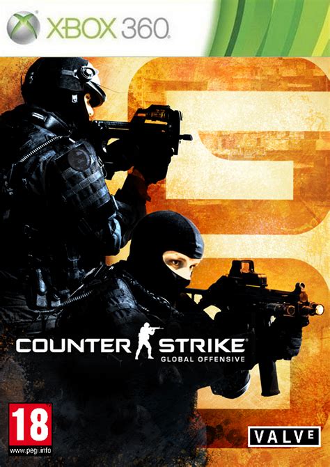 Counter Strike Global Offensive Xbox 360 Box By Westmasterofficial On