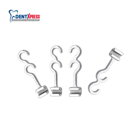 Soporte Rueda Moto 100 Ganchos De Ortodoncia Dental Crimpables