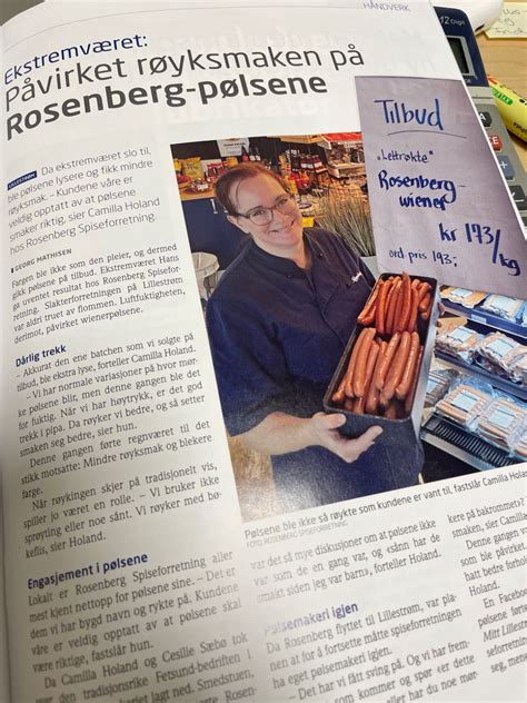 Rosenberg Spiseforretning as posted on LinkedIn