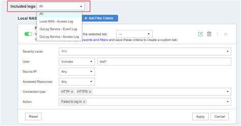 how do i send notifications for access logs and logs from a remote