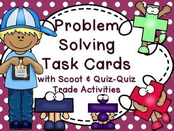 Editable Problem Solving Task Cards With Cooperative Learning Activities Cooperative Learning