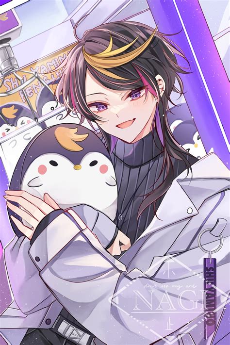 Shu Yamino Nijisanji And More Drawn By Nagihaha Danbooru