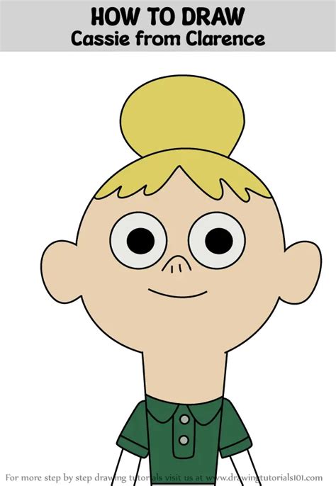 How To Draw Cassie From Clarence Clarence Step By Step DrawingTutorials Com