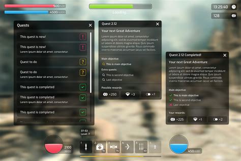 Flat Minimalist Gui Ui Pack 2 0 Over 700 Png