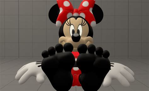 Minnie Mouse Feet By Willfulground On Deviantart