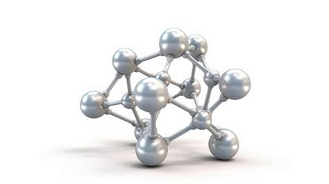 Premium Ai Image Abstract Atom Or Molecule Structure
