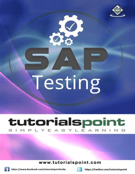 SAP Testing Tutorial Overview Types And Tools