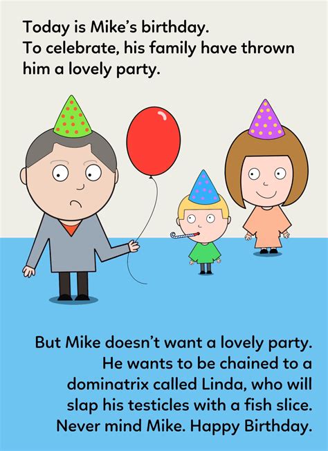 Dm02 Mikes Birthday Go La La Greeting Cards And Ts