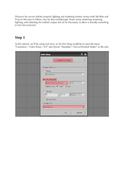 Docx Tutorial 3dmax Dokumentips