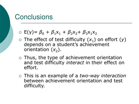 Ppt Multiple Regression Models Interactions And Indicator Variables