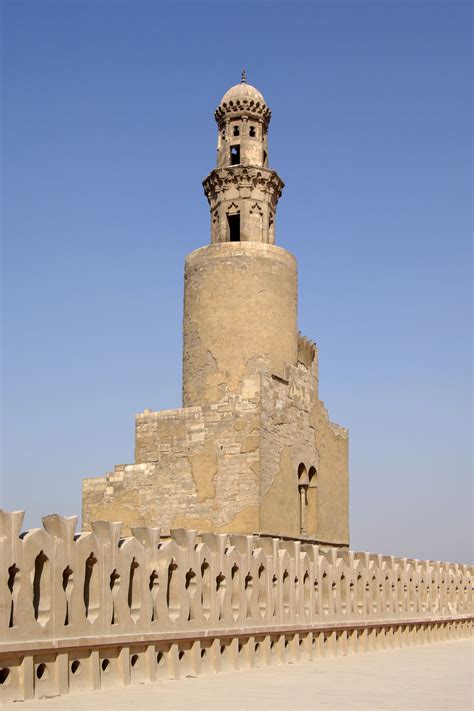 Minaret Of Egypt Cairo Ninth Century Mosque Of Ahmad Ibn Tulun