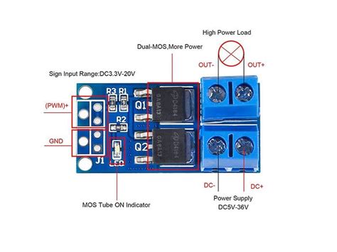 Mosfet Driver Module Kuriosity