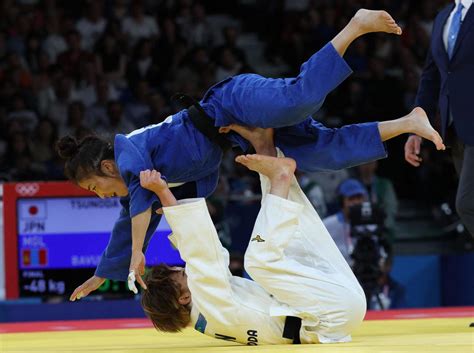 【柔道】角田夏実、金1号！日本の夏季五輪500個目メダルは谷亮子以来20年ぶり48キロ級v 柔道 パリオリンピック2024写真ニュース