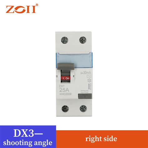Dx3 25a 2p 4p 400v Earth Leakage Circuit Breaker Rccb Elcb Elcb And Rccb