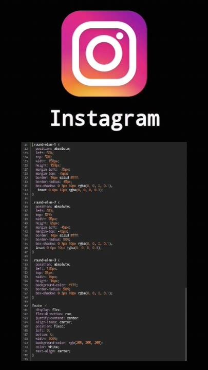 Creating An Instagram Logo Logiclyric Youtube Coding Shorts Youtube