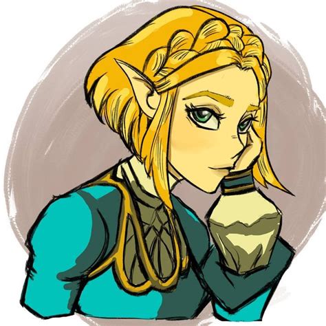 Legend Of Zelda Breath Of The Wild Sequel Art Princess Zelda Botw 2 Knifewifeart