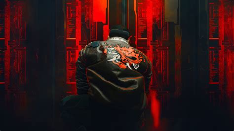 Samurai In Cyberpunk 2077 5k Wallpaper