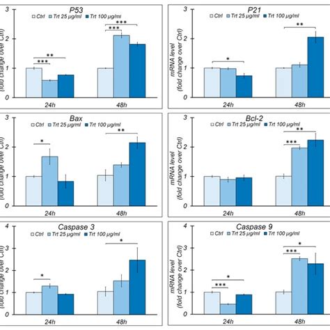 Gene Expression By Rt Qpcr Analysis Of Gene Expression By Rt Qpcr Of