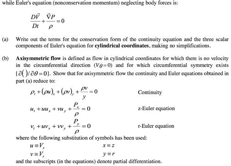 Continuity Equation Log At Will Mcguirk Blog