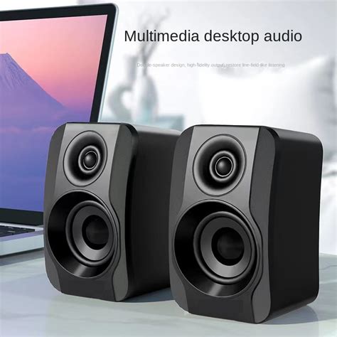 Usb Wired Speaker Computer Speakers Audio Subwoofer Stereo Speakers For Notebook Desktop Pc