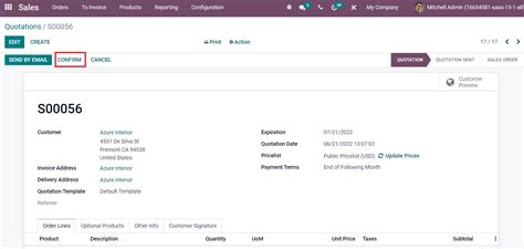 How To Create Task From Sale Order In Odoo 15 Sales Module