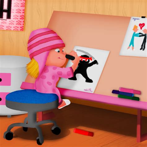 How To Draw Margo From Despicable Me