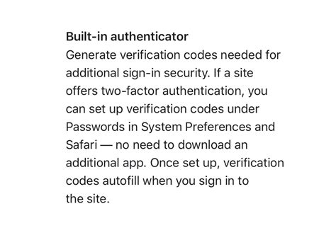 Ios 15 Ipados 15 And Macos Monterey Gain Built In Two Factor Code Generator And Autofill Top