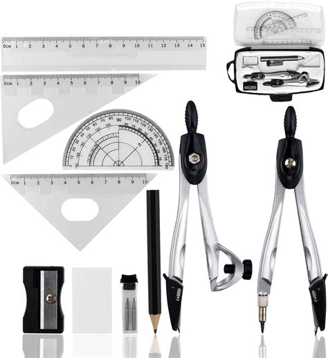 Math Compass For Geometry Setgeometry Set Math Compassmath Geometry