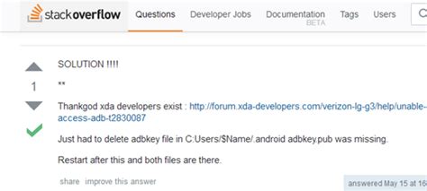 Adb Devices Unauthorized解决方法 我要成为女技术宅 博客园
