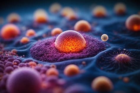Premium Ai Image Microscopic Marvels Exploring Cellular Therapy