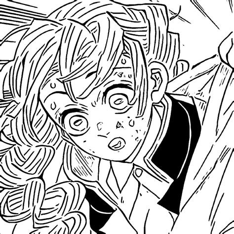 Mitsuri Kanroji Coloring Pages Free Printable Pdf Online Coloring