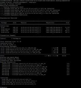 Instalación Bind sobre RHEL