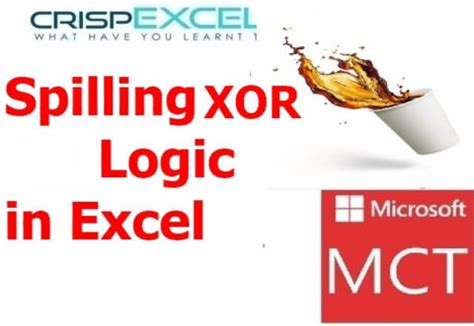 XOR Logic In Excel CrispExcel Training Consulting XOR Logic In Excel CrispExcel Training Consulting