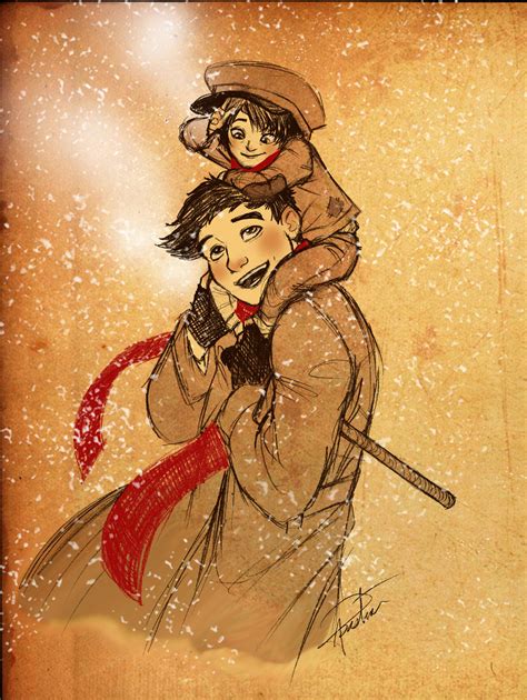 Martin And Maddox As Bob Cratchit And Tiny Tim By S Alaina On DeviantArt