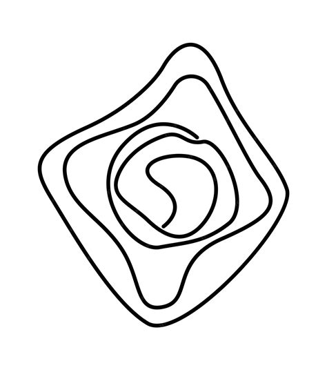 패스트 푸드 스낵 손으로 그린 아이콘 프리미엄 벡터