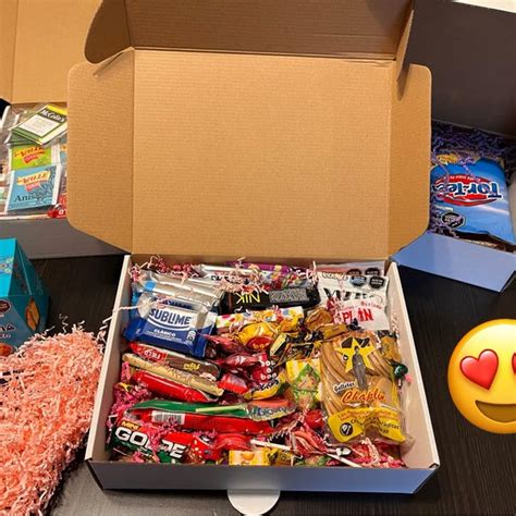 Peruvian Candy Box With Assortments Chocolates Cookies And Candies