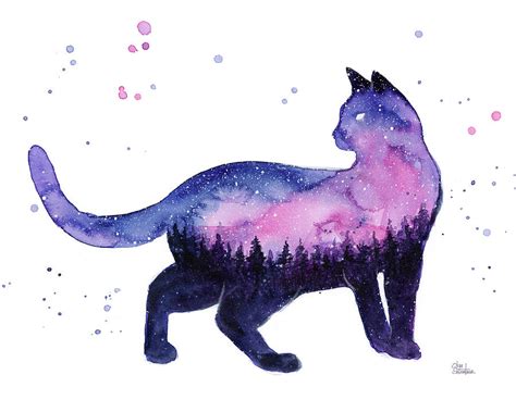 Galaxy Cat Art Atelier Yuwaciaojp