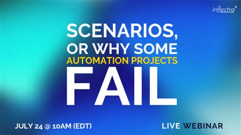 Live Webinar Scenarios Or Why Some Automation Projects Fai