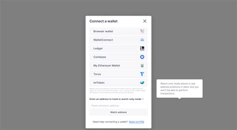 Allow Setting Mockwalletaddress Via Ui · Issue 578 · Aaveinterface