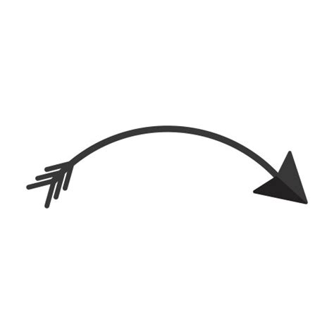 Black Arrows Set Pointer Cursor Arrow Silhouette Vector Image