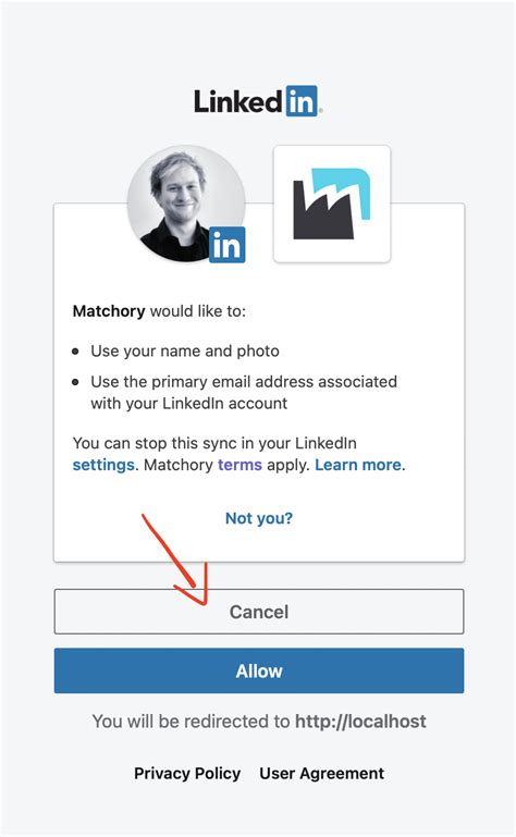 Linkedin Authentication Does Not Work · Issue 456 · Laravelsocialite