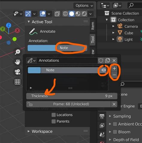 Annotation Tool How To Control Placement Of Drawing Blender Stack