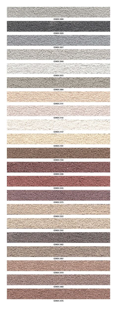 Argos Mortar Color Chart Coloring Pages