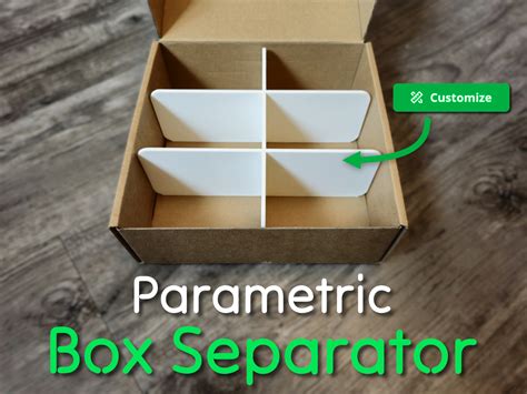 Parametric Box Divider Generator By Blainlevilain Makerworld