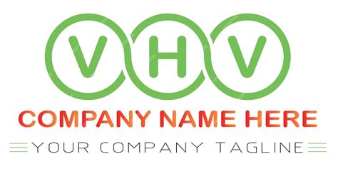 Premium Vector Vhv Letter Logo Design
