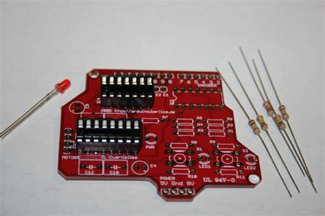 Assembling The Freeduino Arduino Motor Shield Mcukits