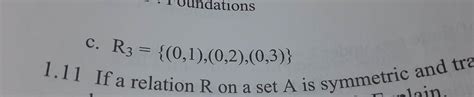 solved 1 10 find the symmetric closure the transitive
