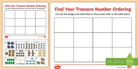 Storybook Number Ordering Worksheet Teacher Made Twinkl