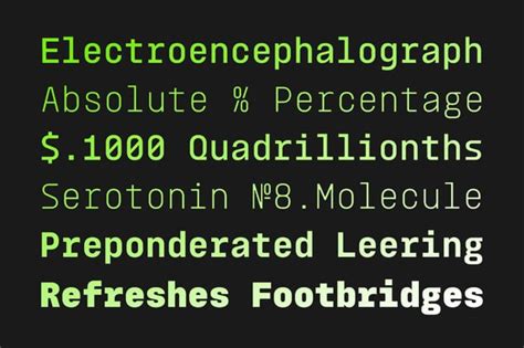Monoblock A Modern Variable Mono Font Sans Serif Ft Typewriter